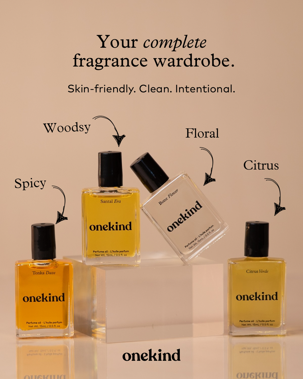 Onekind Signature Fragrance Collection - Perfume Oils