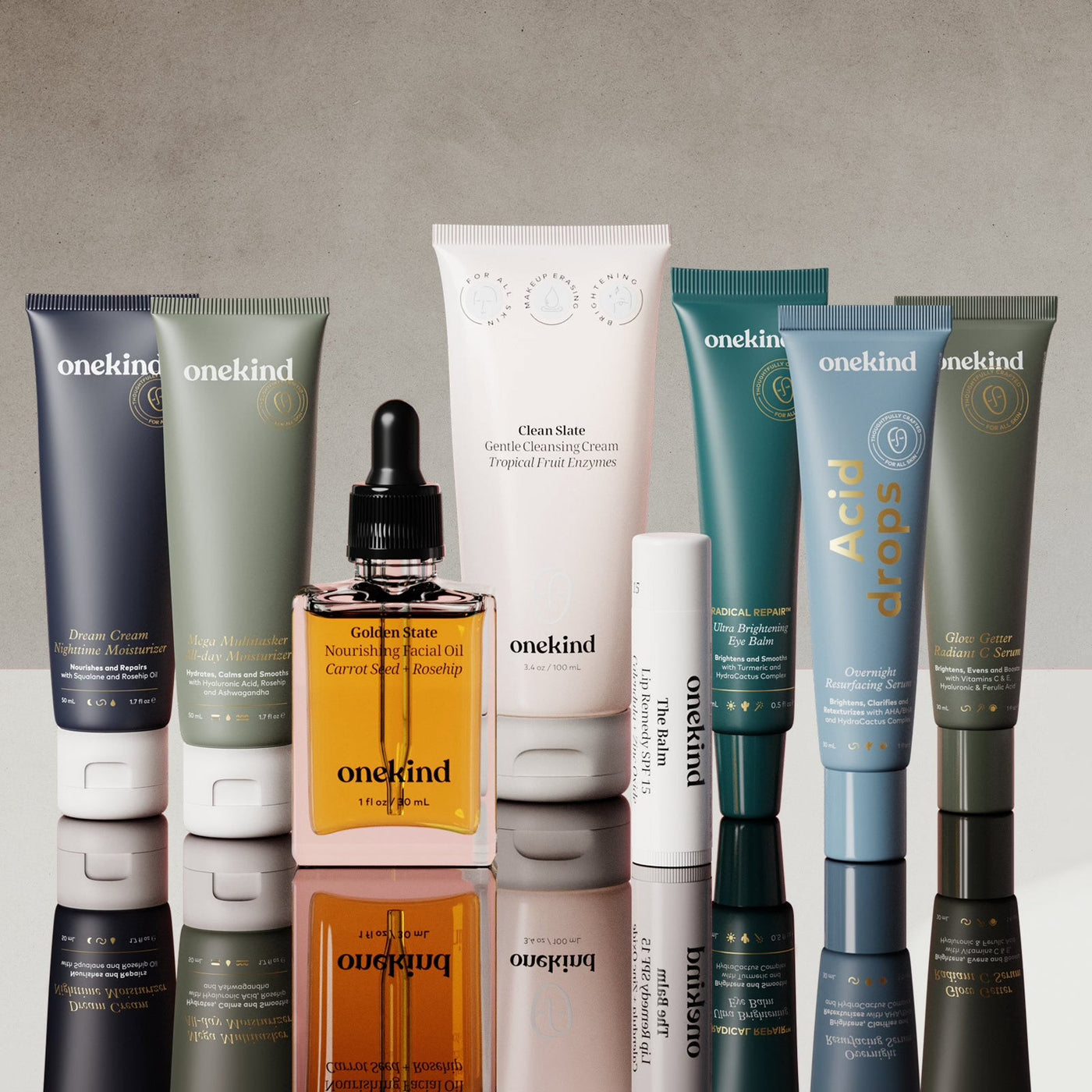 Shop Moisturizers, Serums, Face Oil and Cleansers | Onekind Skincare