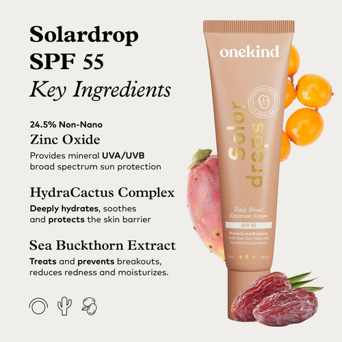 Solardrops SPF 55 Daily Broad Spectrum Serum - Tinted Moisturizer with SPF