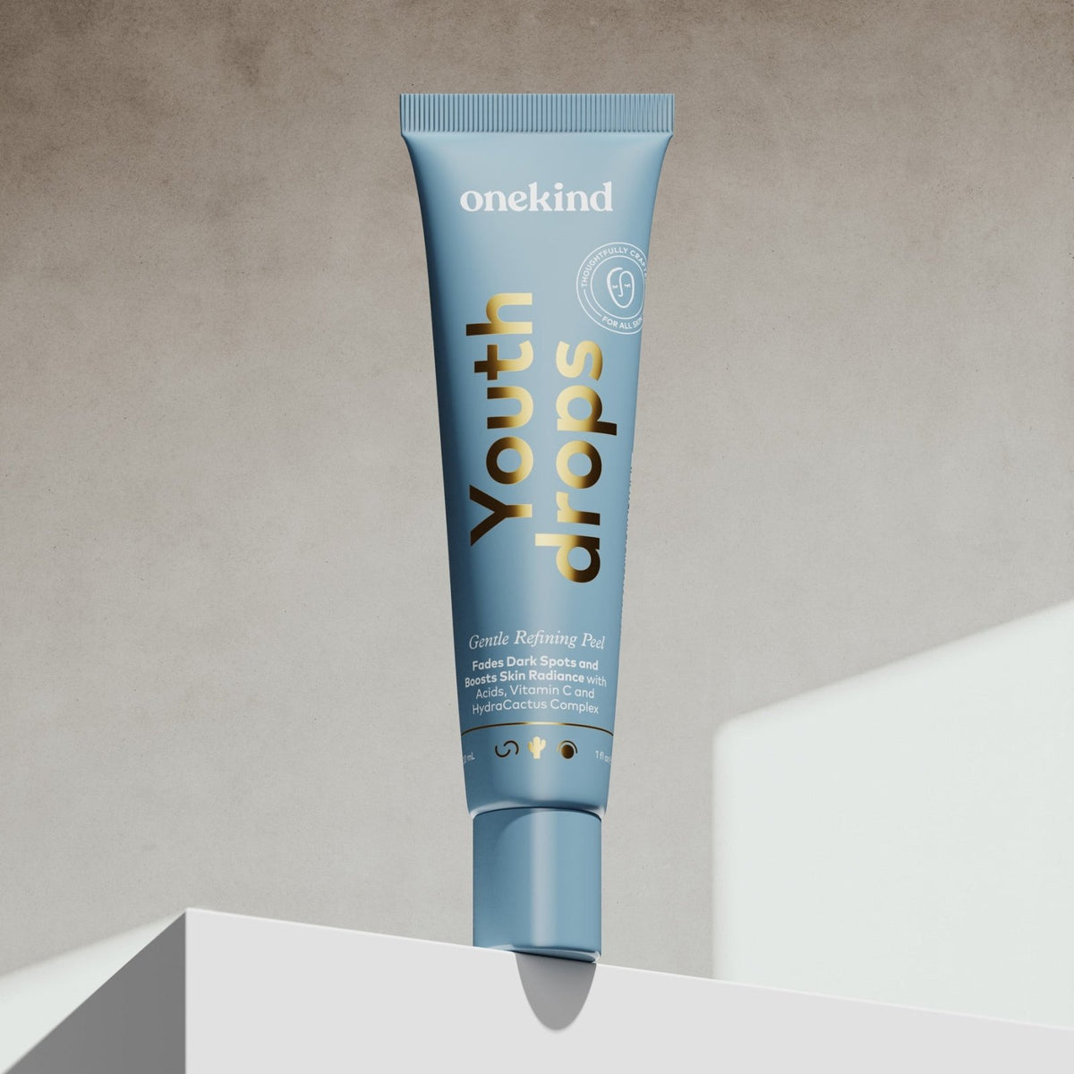 Youthdrops Gentle Refining Peel — AHA Overnight Brightening Serum for ...